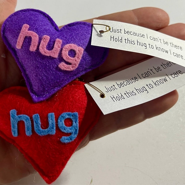 Pocket Hugs, Social Distancing Hug, First Day of School, Send a Hug ...