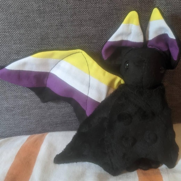 Aroace Batling! - Stuffed Plush Bat, Made to Order, Unique Gift ...
