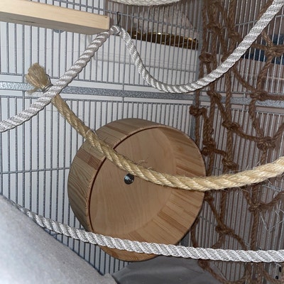 Nova Activity Rat Toy Perch for Cage Natural Cage Accessories - Etsy