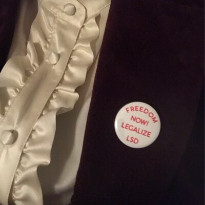 Freedom Now Legalize LSD 1.25 Inch Pin - Etsy