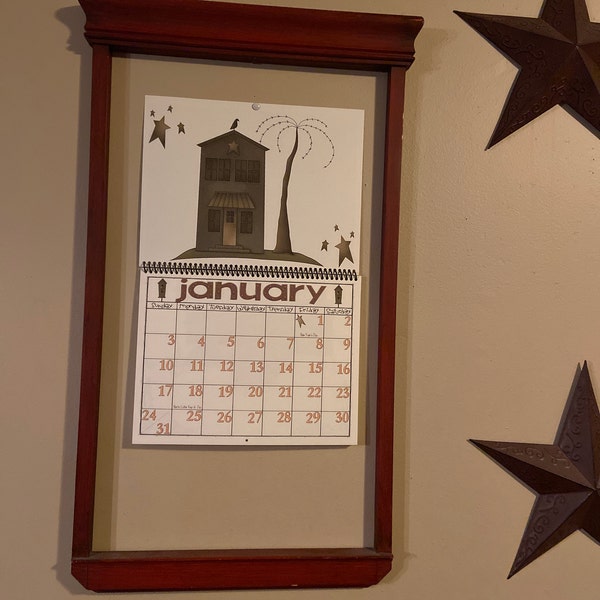 First Year Baby Calendar and Memory Book for GIRL 13 Month Calendar ...