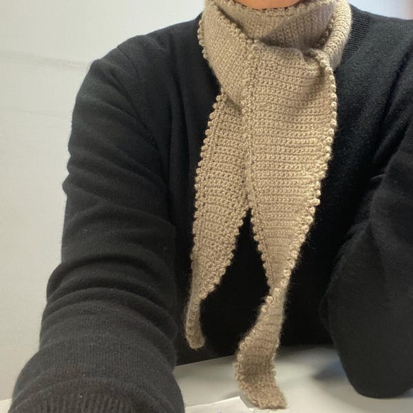 PDF File for Crochet Pattern (english and Swedish), Estrid Scarf - Etsy