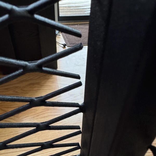 Modern Metal Firewood Rack, Vertical Log Holder, Minimalist Firewood ...