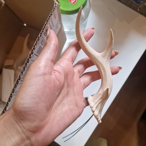 Antlers - 3D Printed Fantasy Faun Horns for LARP Cosplay & RPG - Etsy