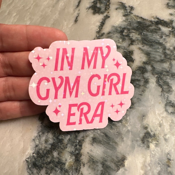 Fitness Sticker in My Gym Girl Era Sticker Sticker Workout Sticker ...