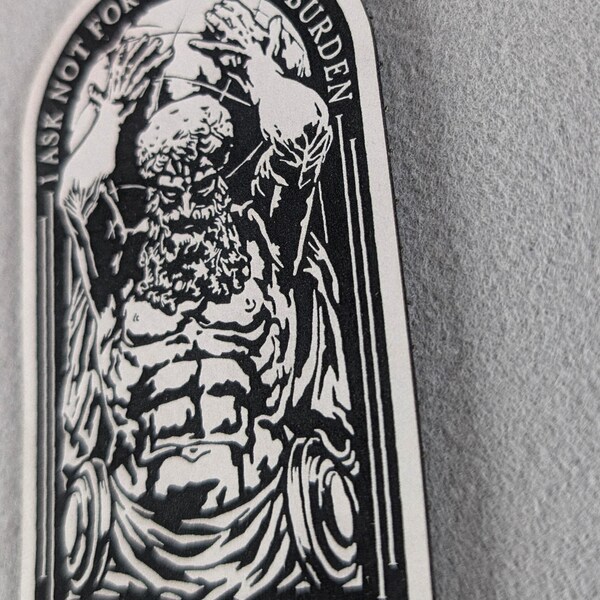 Memento Mori Morale Patch ,grim Reaper With Nods Patch, Goon Patch ...