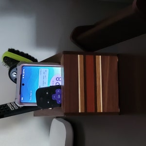 Remote Control Holder Handmade Clicker Keeper Desk Organizer Caddy by ...