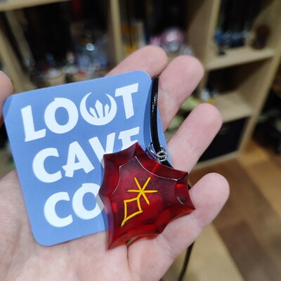 Dragoon FFXIV Hand Painted Soul Crystal/drg Job Stone Final Fantasy XIV ...