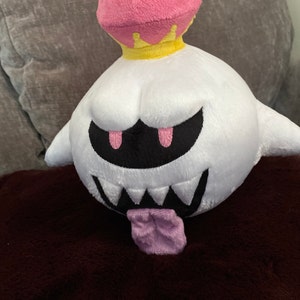 Custom Plush King Boo Black - Etsy