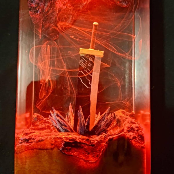 Diorama Resin Epoxy,desk Decor,handcrafted Decor,perfect Gift for Game ...