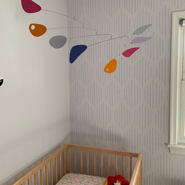 The Classic Mobile | Midcentury Modern Hanging Mobile - Etsy