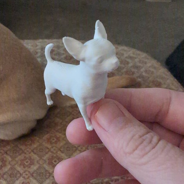 3D Printed Irish Red Setter Dog Statue Ready-to-paint Unpainted ...