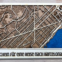 Ocho Rios Map SVG, Laser Cut Files, Layers Depth, Jamaica Multilayer ...