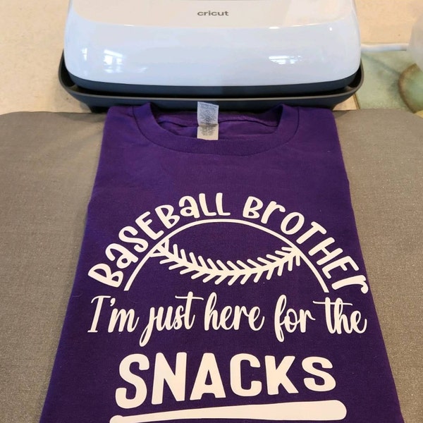 Baseball Brother SVG, Funny Snacks Design (cut Files) - Etsy
