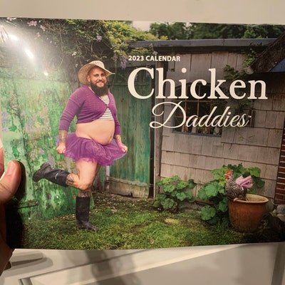 Chicken Daddies Wall Calendar 2024 Better Hens & Gardens - Etsy