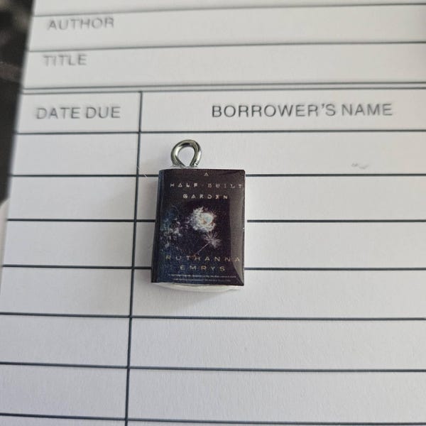 Custom Handmade Mini Book Charms for Book Lovers - Tiny Miniature Books ...