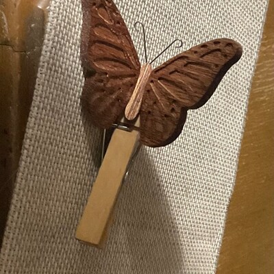 Tiny Robot Clothespin Automaton Flying a Kite it Pulls on the Kite ...