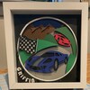 Race Car Shadow Box Svg Shadow Box Svg Layered Svg Race Car Svg 3d Svg ...