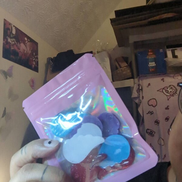 Kawaii Decoden Pink Compact Mirror - Etsy