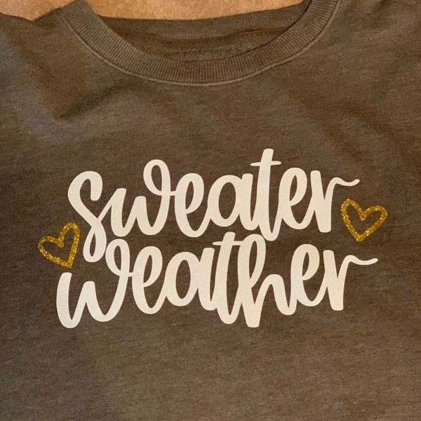 Sweater Weather Svg, Fall Vibes Svg, Cozy Vibes Svg, Fall Shirt Svg ...