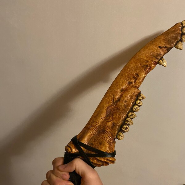 Screen Accurate Supernatural First Blade - REAL LEATHER- Cain's Knife ...