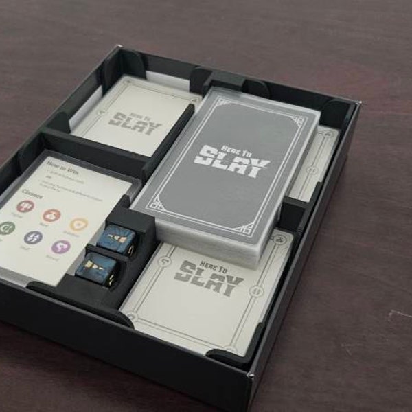Here to Slay Insert for Sleeved & Standard Cards | for KSE (kickstarter ...