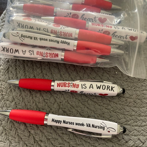 Nurse Pens - Pack of 20 - Etsy