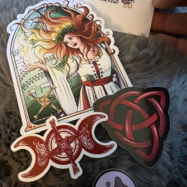 Brigid - Printable Coloring Page - Etsy