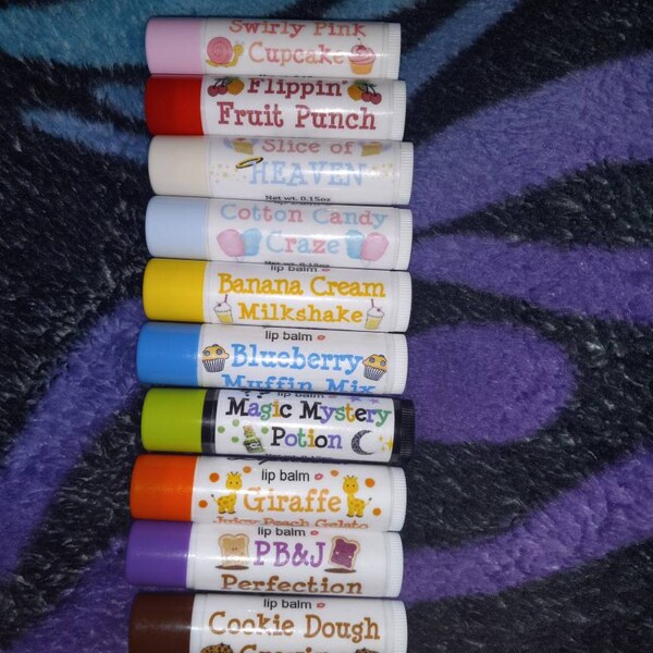 Ten MYSTERY Lipsessed LIP BALMS! - Etsy