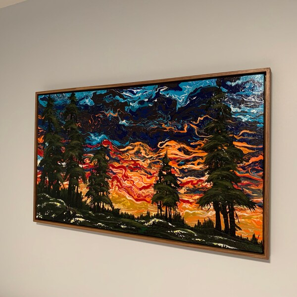 Custom Made to Order Series. Acrylic on Canvas Paintings. Local Shop ...