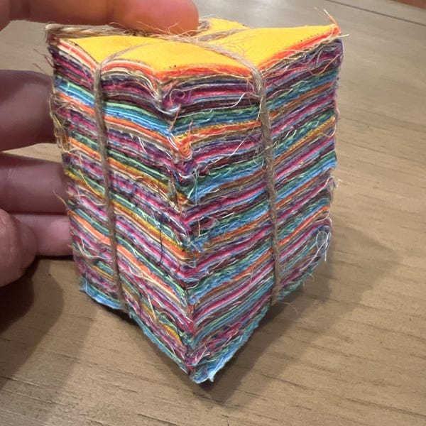 50 Non-repeating 15cm Floral Squares, Fabric Scraps Remnants,precut ...