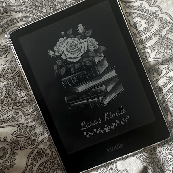 YOUR NAME Personalized Kindle Lock Screen, Wallpaper for Kindle ...