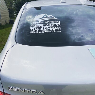 Custom Vinyl Trailer Decals Lettering, Enclosed Trailer Signs Graphics ...