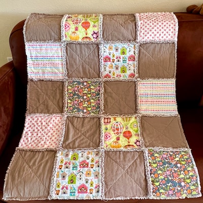 Falling Blocks Quilt Pattern Tutorial, Easy to Make, Uses Charm Packs ...