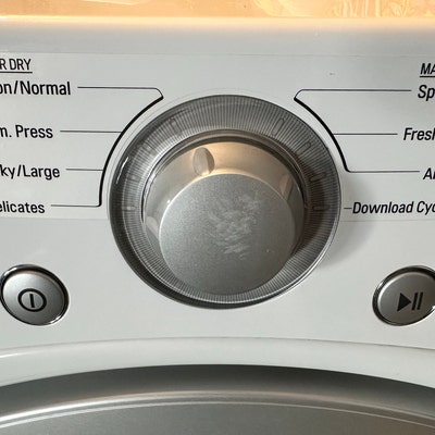 Samsung Model WF45R6100AC Washer Sticker Labels / Decals for Control ...