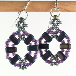 Dakota Beaded Earrings Pattern, Dbbeadingdesigns, PDF, Beading Tutorial ...
