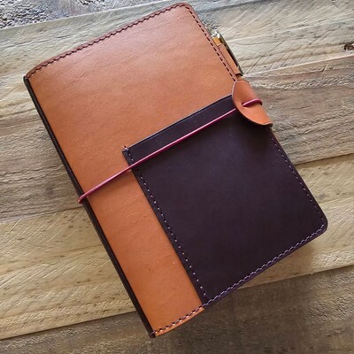 Hobonichi A6 Leather Planner Cover Executive A6 Planner - Etsy