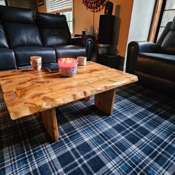 Isabel Coffee Table, Farmhouse Pine Coffee Table. - Etsy