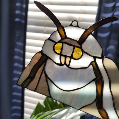 Moth Meme Stained Glass Pattern Digital Download Commercial License ...