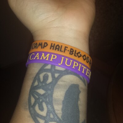 Camp Half-blood / Camp Jupiter Silicone Bracelets - Etsy