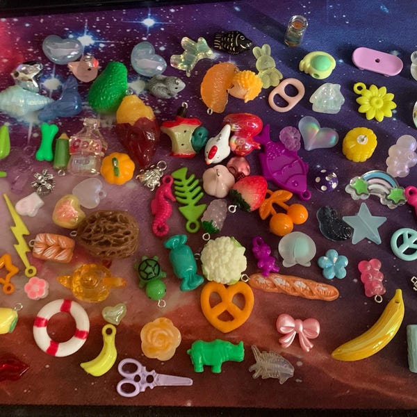 All Pink! Premium Collection of Miniature Trinkets and Charms - Etsy