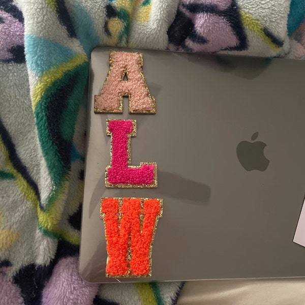 Adhesive Letter Patches Varsity Letter Patches Chenille Letter Patch ...