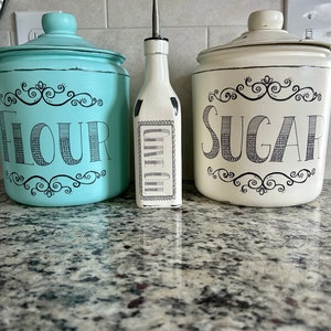 Gallon Size Canister Customizable Kitchen Canister Candy - Etsy