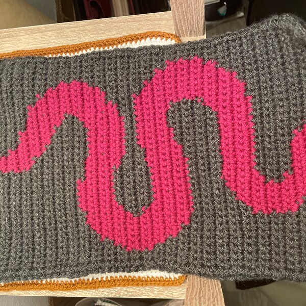 Snake Crochet Tapestry Pattern - Animal Themed Crochet - Easy Crochet ...