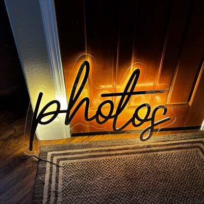 Custom Backlit Acrylic Sign Acrylic Logo Sign LED Business Sign Salon ...