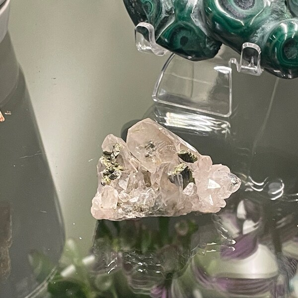 Chlorite Scenic Garden Quartz Polished Crystal Shaped Point Brazil ...