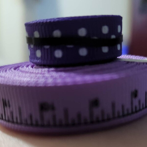 3/8" Ruler Print Grosgrain Ribbon - Fall School Bow - Teacher Gift ...