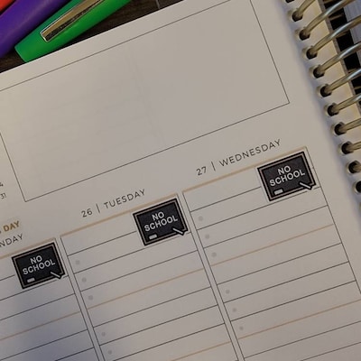 Planner Sticker Prescription Orange, Medication Reminder, Prescription ...