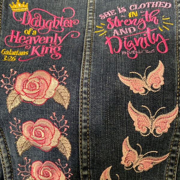 Strength and Dignity - Machine Embroidery Design - 2 Sizes - Etsy