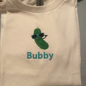 Cool Pickle Machine Embroidery Design, Cucumber Embroidery Pattern, Funny Dill Pickle Embroidery ...